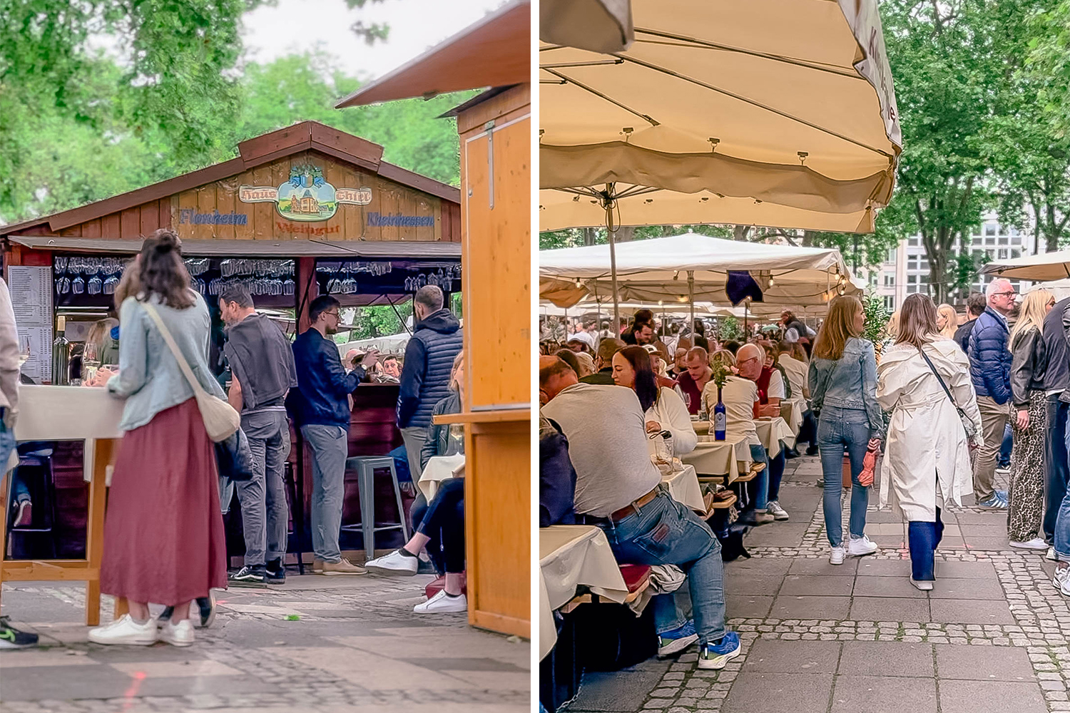 Wein und mehr beim Weinmarkt auf dem Neumarkt | Mit Vergnügen Köln