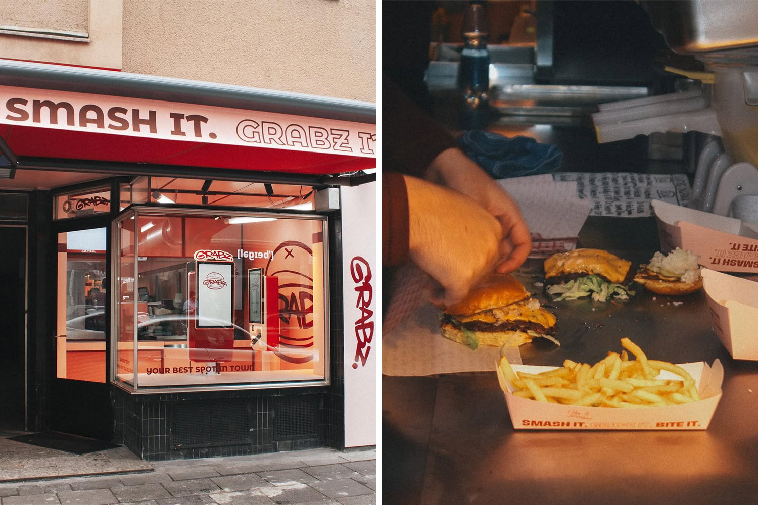Smashed Potatoes und saftige Smashburger bei Grabz | Mit Vergnügen Köln